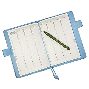 Fromthenon A5 Premium Fabric Cover for Refillable Notebook Planner [A5 Cover Only] (Light Pink)