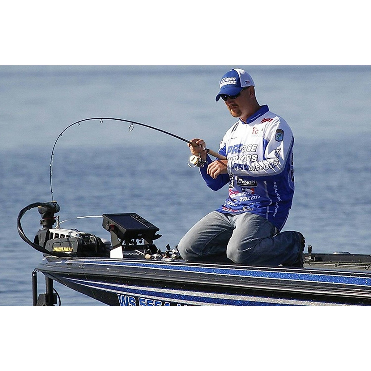 PROcise Outdoors DEK-it Boat Fish Finder & GPS, Electronics Mount, Most Solid Fishfinder Mounting Kit No Bouncing Fish Finder, Works with Most Marine Depth Finders & Locators (Hat, One Size)