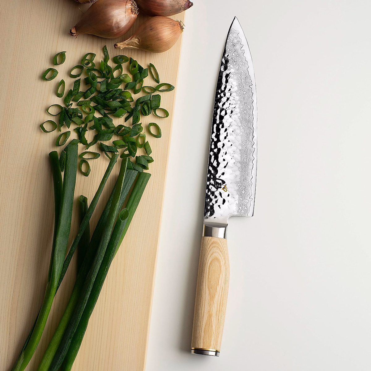 Shun Premier 7 Piece Knife Set with Angled Birch Block