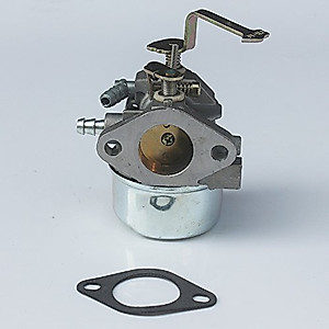 KIPA Carburetor For Tecumseh 640260 640260A 640260B 632689 HM80 HM85 HM90 HM100 LH318XA LH358XA LH358EA Engine Carb Carburetor With Mounting Gasket