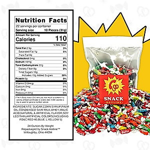 Tootsie Frooties Candy Bulk Taffy Assorted Bag (1.5 LBS) 10 Flavors Fruit Punch Grape Strawberry Green Apple Blue Raspberry Watermelon Strawberry Lemonade Lemon Lime Mango Sour Cherry | Snack Hotline
