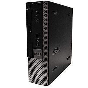Dell OptiPlex 990 Ultra Small Space Saving PC Desktop Computer, Intel Quad Core i5, 8GB RAM, 500GB HDD, Windows 10 Pro, New 16GB Flash Drive, Wireless Keyboard & Mouse, DVD, WiFi (Renewed)