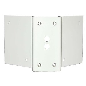 Aluminum Corner Mount Adapter White Finish (Requires UNI-WMB1)