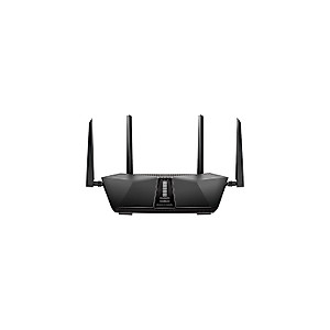 NETGEAR Nighthawk 6-Stream AX5400 WiFi 6 Router (RAX50) - AX5400 Dual Band Wireless Speed (Up to 5.4 Gbps) | 2,500 sq. ft. Coverage