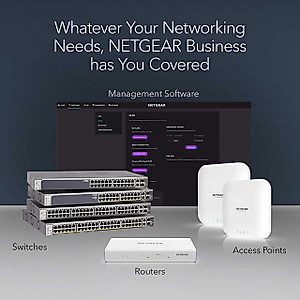 NETGEAR 48-Port Gigabit Ethernet Unmanaged Essentials PoE+ Switch (GS348PP) - with 24 x PoE+ @ 380W, Desktop or Rackmount