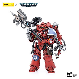 JOYTOY Warhammer 40K 1/18 Action Figure Ultramarines Primaris Techmarine Brother Tybestis Extreme Warrior Joy Toy Models