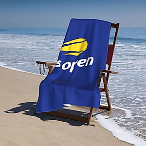 UNKSNAI US Tennis Beach Towel Bathroom Towel Swimming Pool Large Sports Towel for Adults