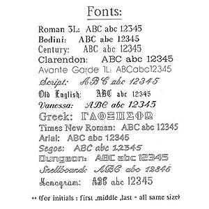 Personalized Brush and Comb Set - Child Size Nickel Plated