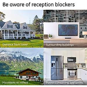 GE Traditional Rabbit Ear HD Digital TV Antenna, Long Range Smart TV Antenna, Extendable 15in Rabbit Ear Dipoles and Ciruclar Loop, Supports 4K 1080P HD Smart TV VHF UHF, Compact Design, 33676