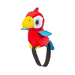 Fun Express Stuffed Parrot on Shoulder - Pirate Costume Accessory for Kids - Halloween Costumes - VBS Vacation Bible School Supplies/Decor