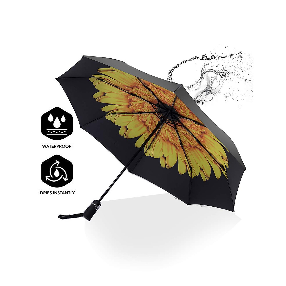 SY COMPACT Travel Umbrella Automatic Windproof Umbrellas Strong Compact Umbrella for Women Men golf umbrella