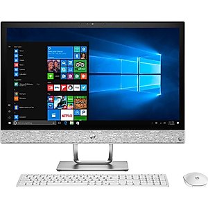 HP Pavilion 24-R114 AIO - 23.8" FHD Touch - Core i5-8400T - 12GB Memory - 2TB HDD - White