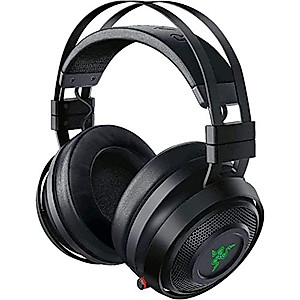 Razer Nari Ultimate Wireless 7.1 Surround Sound Gaming Headset: THX Audio & Haptic Feedback - Auto-Adjust Headband - Chroma RGB - Retractable Mic - For PC, PS4 (Renewed)