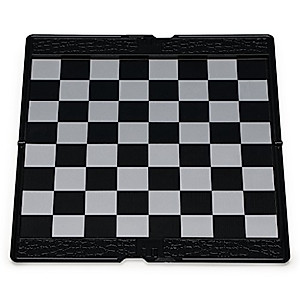 Yellow Mountain Imports Magnetic Travel Foldable Chess Wallet Set (7.9-Inch) - Portable & Perfectly Travel-Size