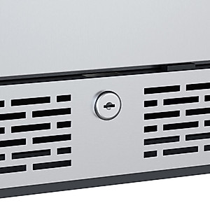 Avallon ABR242SGDUAL 48 Inch Wide 280 Can Energy Efficient Beverage Center with LED Lighting, Double Pane Glass, Touch Control Panel and Lockable Doors