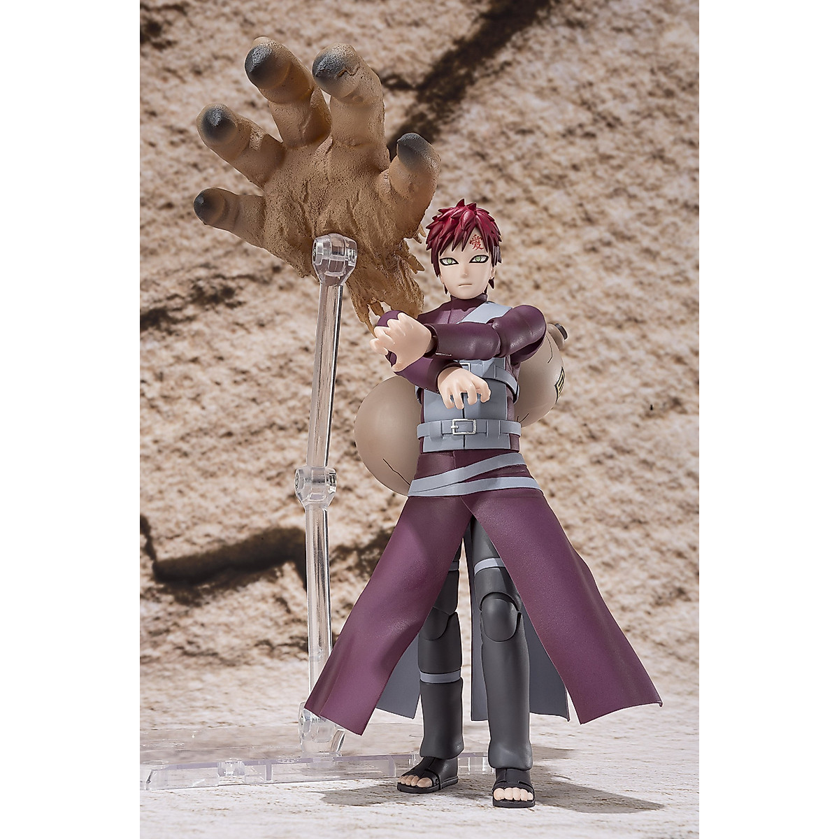 TAMASHII NATIONS Bandai S.H.Figuarts Gaara Naruto Shippuden Action Figure