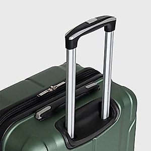 Ben Sherman Derby Spinner Travel Upright Luggage, Cilantro, 20-Inch Carry On