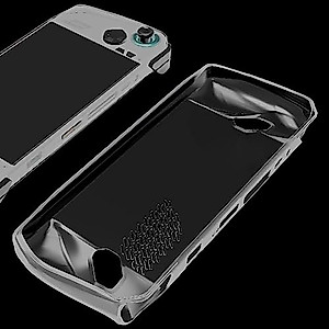for ASUS ROG Ally Consoles Case Soft TPU Transparent Black/White Protective Cover Protector Scratch Accessories Shell Game