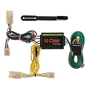 CURT 55307 Vehicle-Side Custom 4-Pin Trailer Wiring Harness, Fits Select Toyota RAV4