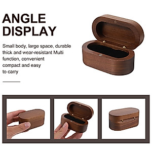 Guitar Display Case Guitar Pick Box Storage Wooden Guitar Picks Case Guitar Picks Holder Organizer Small Item Organizer for Bass Mandolin Banjo Ukulele Coffee Guitar Pick Case