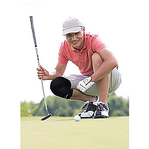 Doctor Developed Copper Knee Brace & Knee Compression Sleeve & Doctor Written Handbook -guaranteed relief for Arthritis, Tendonitis, Injury recovery, Knee support, Running & Weightlifting (5X-Large)