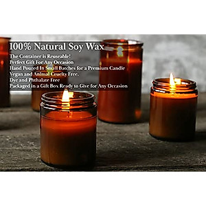 Welcome to The Neighborhood - Handcrafted in USA - Lavender Gardens Scent - Housewarming Gifts for Women, Men, Friends - New Homeowner Gifts, New House Gift, New Apartment, Moving Gifts,Funny Candles