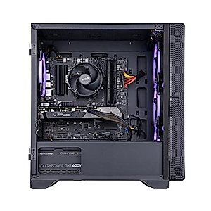 ZOTAC MEK Hero G3 Gaming Desktop A5647 AMD Ryzen 5 5600X 6-Core/12-Thread Processor, 16GB 3200MHz DDR4, NVIDIA GeForce RTX 4070 12GB, 1TB M.2 NVMe SSD, WiFi + Bluetooth Window 11,Black