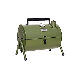 TAMYID Charcoal Grills, BBQ Portable Outdoor Barbecue Home Kitchen BBQ Accessories Barbecue Grill Outdoor Travel Barbecue Tools Outdoor Barbecue (Color : Green)