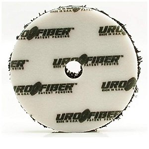 Buff and Shine URO-Fiber Microfiber Pad for Car Compounding, Cutting, Buffing, Waxing, and Polishing - Compatible with Long-Throw, High-Action, Dual-Action, and Random Orbital Polisher - 5 in (1 Pad)