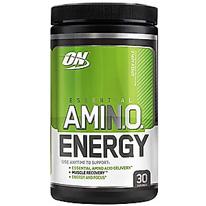 Optimum Nutrition Essential AMIN.O. Energy, Green Apple, 9.5 oz (270 g)
