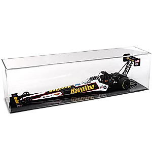 Acrylic Top Fuel Dragster Collectible Display Show Case for 1/24 Scale Model Cars by Auto World AWDC028