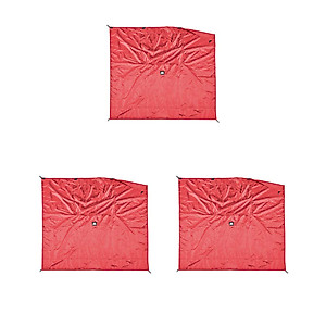 CLAM Quick-Set Screen Hub Red Fabric Wind & Sun Panels, Accessory Only (6 Pack)