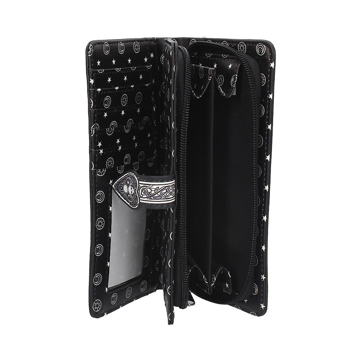 Nemesis Now Embossed Purse, Gothic Wallet, 18.5cm - Ouija Spirit Board