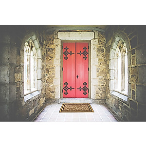 Non-Slip Rubber Back Landing Rug - Landing Mat for Bottom of Stairs - Floormat - Doormat (20" x 30") (Medium, 1999-LM)