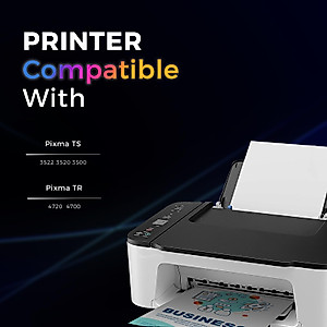 HOTCOLOR PG 275 XL Black Ink Cartridge Replacement for Canon 275 and 276 Ink Cartridges XL for Canon PIXMA TS3522 TS3520 TR4720 (2 Black, 2 Pack)