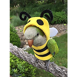 Parrot bird supplies, light flying clothes, warm and comfortable, tiger skin, green cheek parrot, little sun parrot, monk parrot, starling, mynah, Senegal parrot, mini macaw, Keck parrot, etc. (2M)