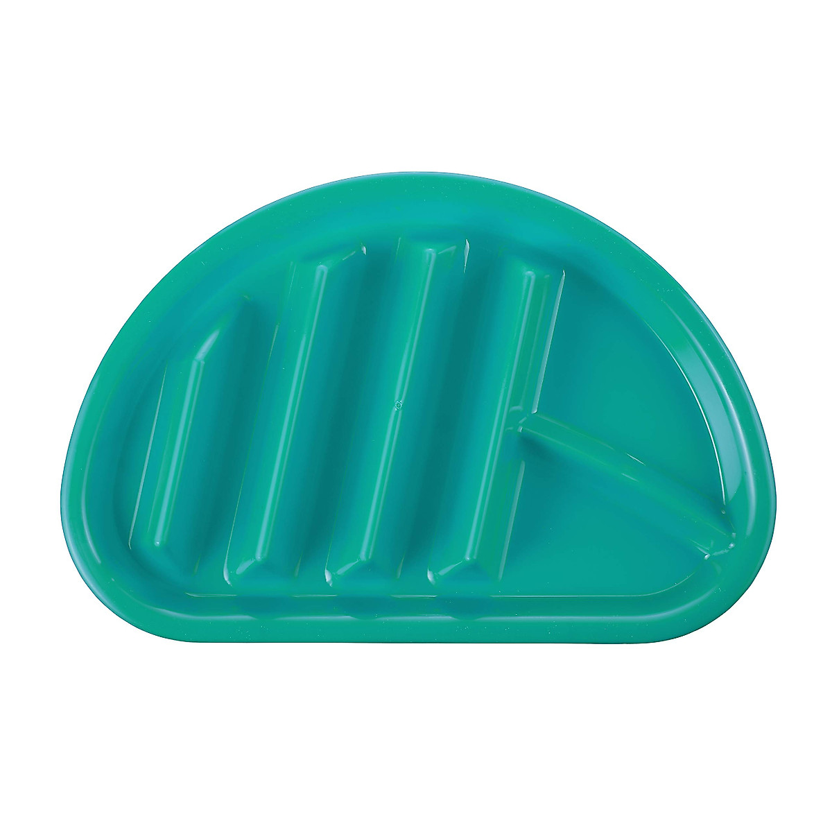 Arrow Home Products Fiesta Taco Plate, 12 Pack - Each Plate Includes 3 Taco Holders Plus 2 Compartments - BPA Free Plastic, Made in the USA, Dishwasher Safe - Assorted Colors