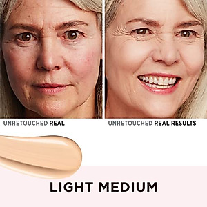 IT Cosmetics CC+ Cream Illumination, Light Medium (C) - Color Correcting Cream, Full-Coverage Foundation, Hydrating Serum & SPF 50+ Sunscreen - Radiant Finish - 1.08 fl oz