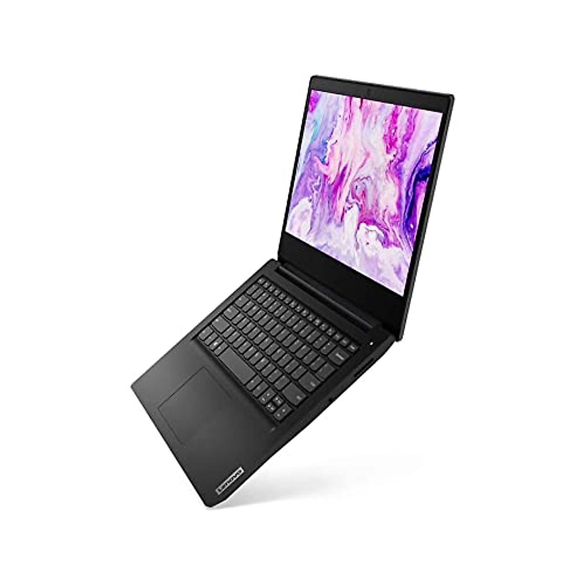 Lenovo 2020 IdeaPad 3 14.0" HD LED Non-Touchscreen Laptop PC, Intel Pentium Gold 6405U Dual Core Processor, 4GB DDR4 RAM, 128GB SSD, HDMI, Webcam, WiFi, Bluetooth 5, Windows 10 S, Black