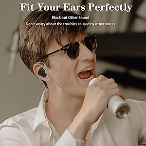 KZ Zax in Ear Headphones 7BA+1DD Hybrid 16 Drivers HiFi Noise Cancelling in Ear Monitor, Zin Alloy Shell Metal Wired Earphone with 3.5mm Jack Detachable 2 Pin 0.75mm Cable (No mic, Black)