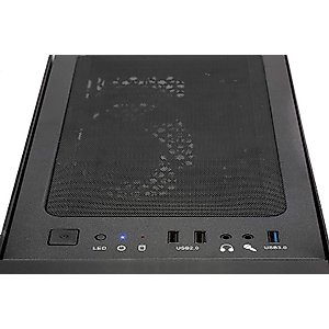 SkyTech Blaze II Gaming Computer PC Desktop - Ryzen 5 3600 6-Core 3.6GHz, GTX 1660 Ti 6G, 500G SSD, 8GB DDR4 3000, RGB, AC WiFi, Windows 10 Home 64-bit