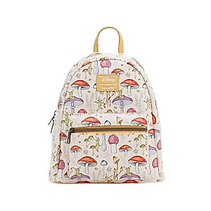 Loungefly Disney Peter Pan Tinker Bell Mushroom Mini Backpack