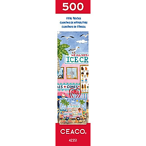 Ceaco - Food Trucks - Ice Cream Truck II - 500 Piece Jigsaw Puzzle
