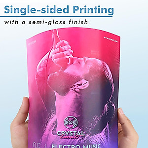 Koala Semi-Gloss Photo Paper 8.5X11 Inches 100 Sheets for Inkjet and Laser Printers Use DYE INK 48LB 180gsm Professional Paper