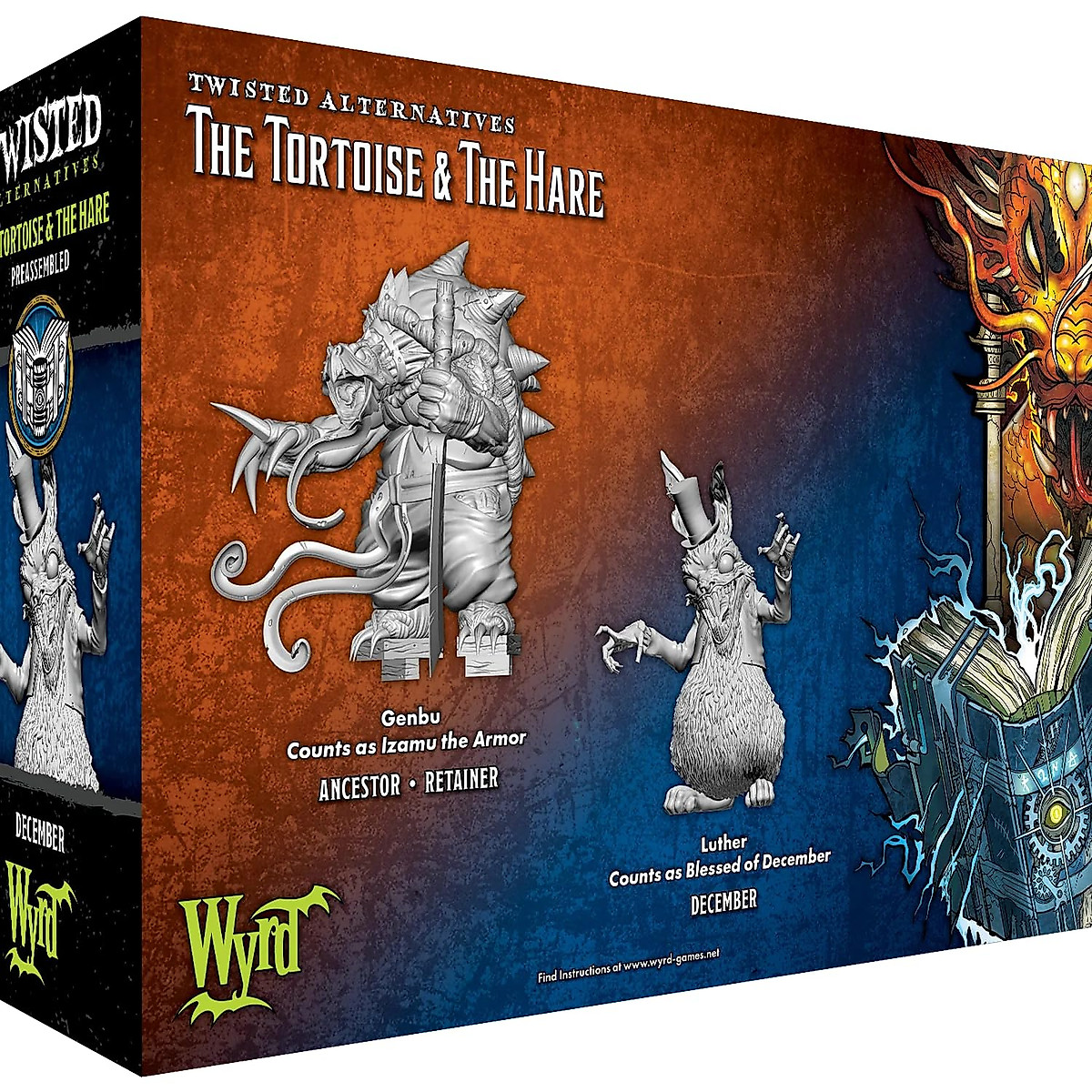Malifaux Third Edition Twisted Alternatives - The Tortoise and The Hare