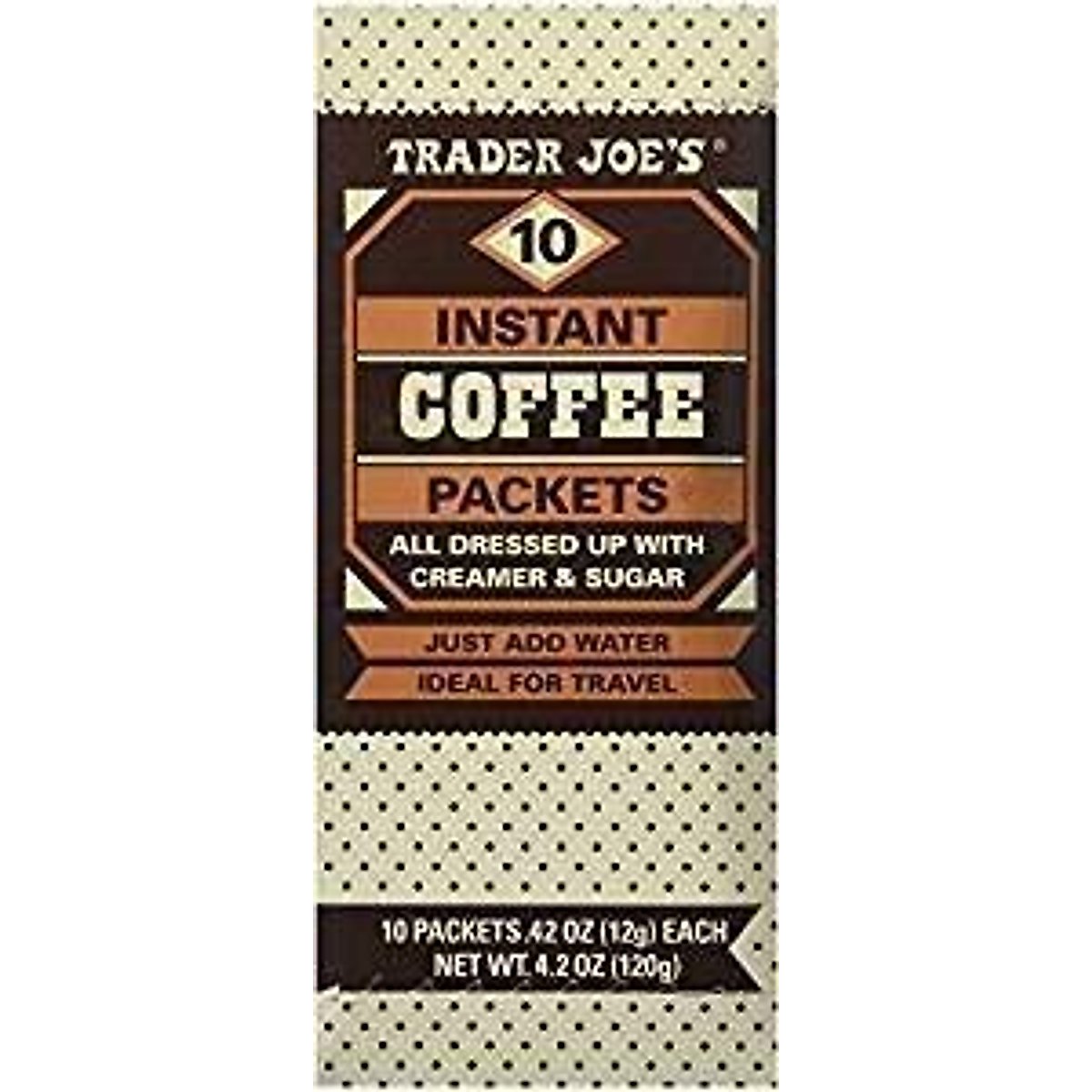 Trader Joes Instant Coffee Packets 3 boxes of 10 packet each