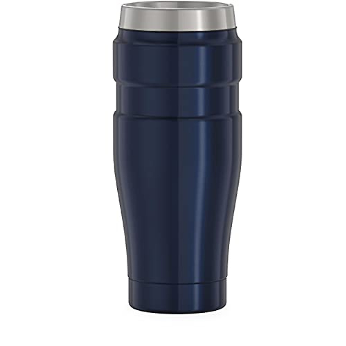 THERMOS Stainless King Vacuum-Insulated Travel Tumbler, 16 Ounce, Midnight Blue