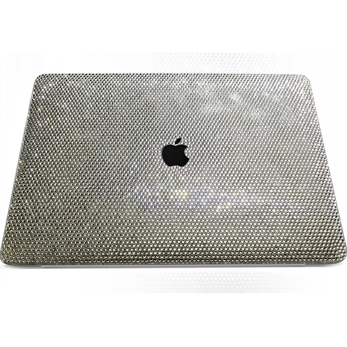 Teazgopx Bling Rhinestone Case Compatible with MacBook Pro 15 Inch 2019 2018 2017 2016 Release (Model:A1990 A1707),Glitter Sparkle Diamond Case Fashion Luxury Shiny Crystal Hard Shell for Women Girls