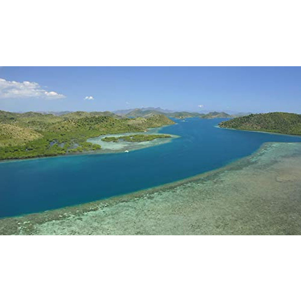 Ocean and Underwater DVD - Under And Above The Pacific Ocean - Fly Over Tropical Paradise - Row over Coral Reefs and Dive With The Turtles