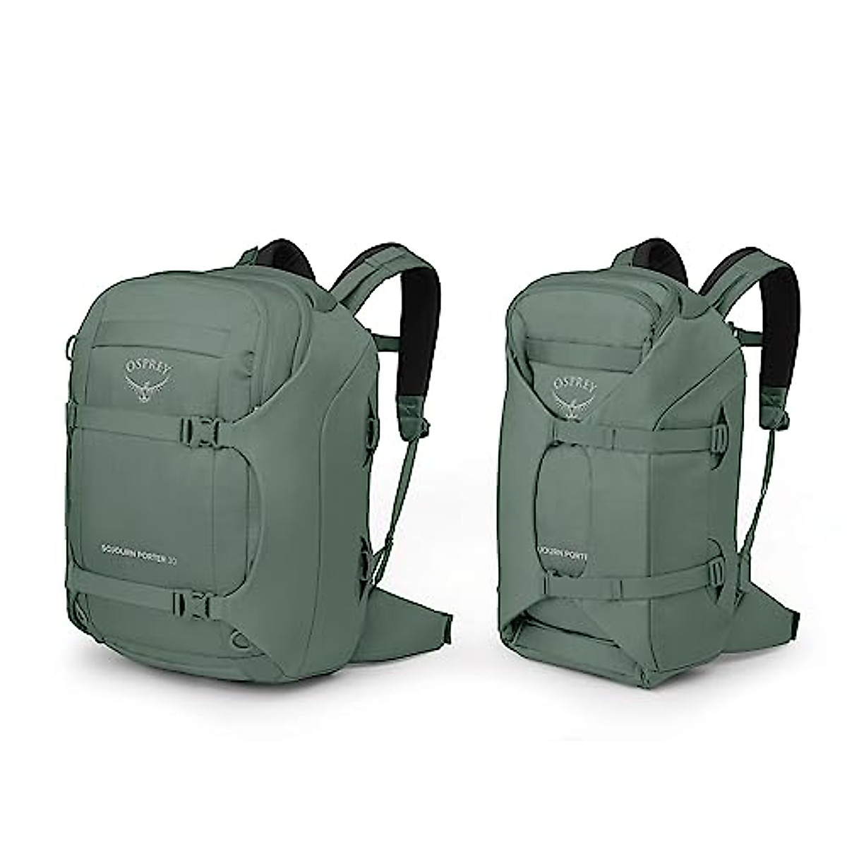 Osprey Sojourn Porter 30L Travel Backpack, Koseret Green, One Size